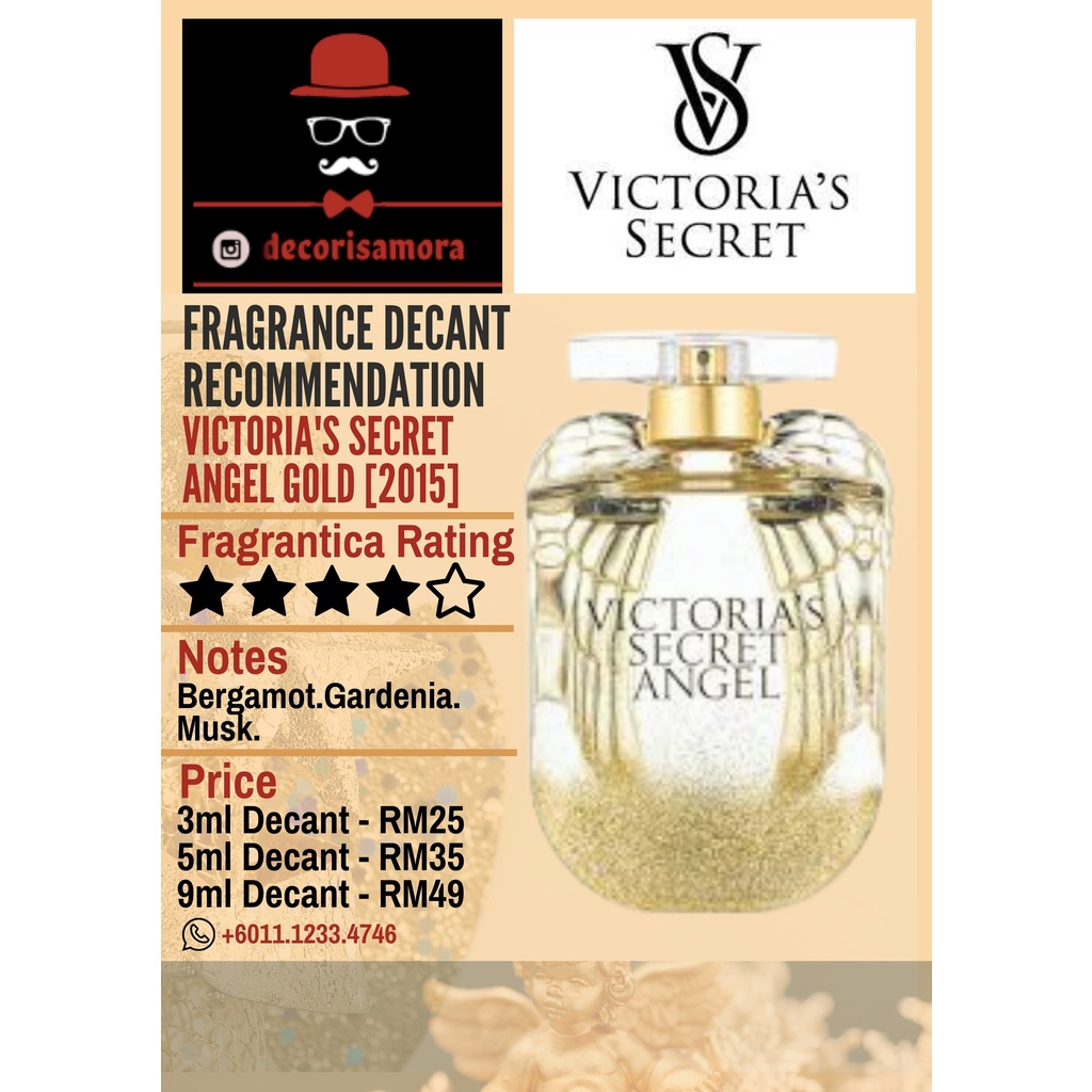 Victoria's Secret Angel Gold - Perfume Decant | Shopee Malaysia