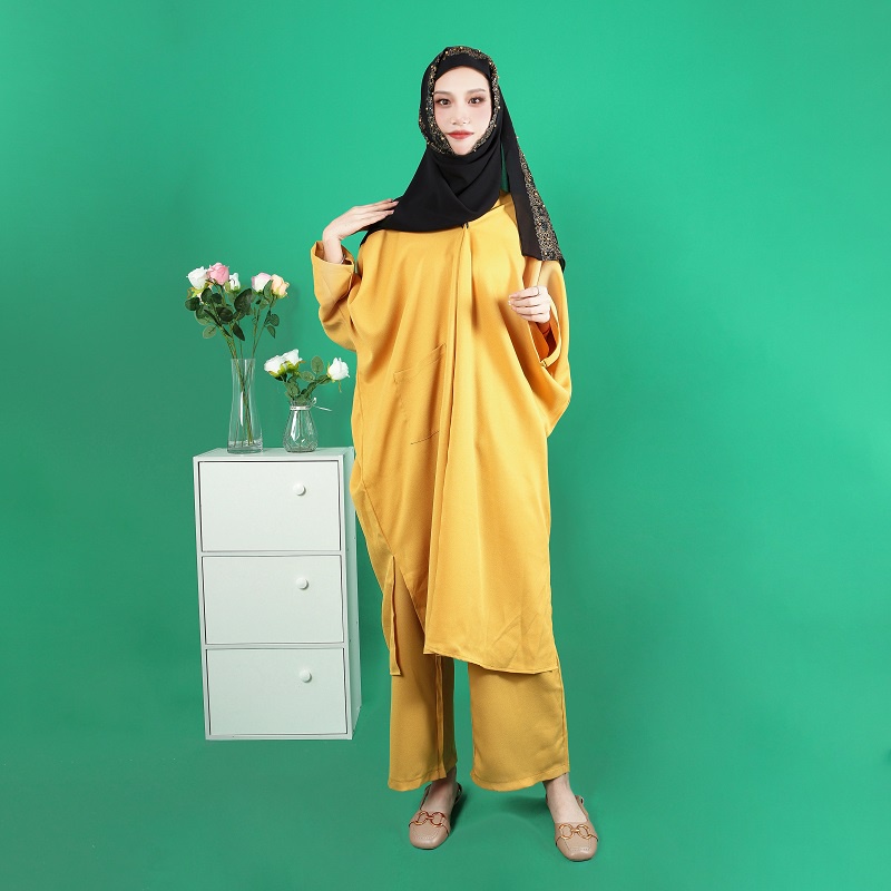 Mulan Basic Mulan Viral {Ready Stock } Muslimah Suite Loose Abaya ...