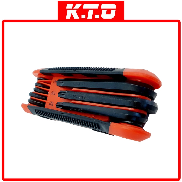HONESTER RED 7PCS HEX FOLDING ALLEN KEY SET | Shopee Malaysia