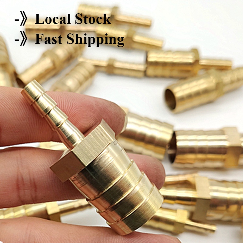 Reducing Brass Barbed Connector for Garden Irrigation Tap Faucet ect ...