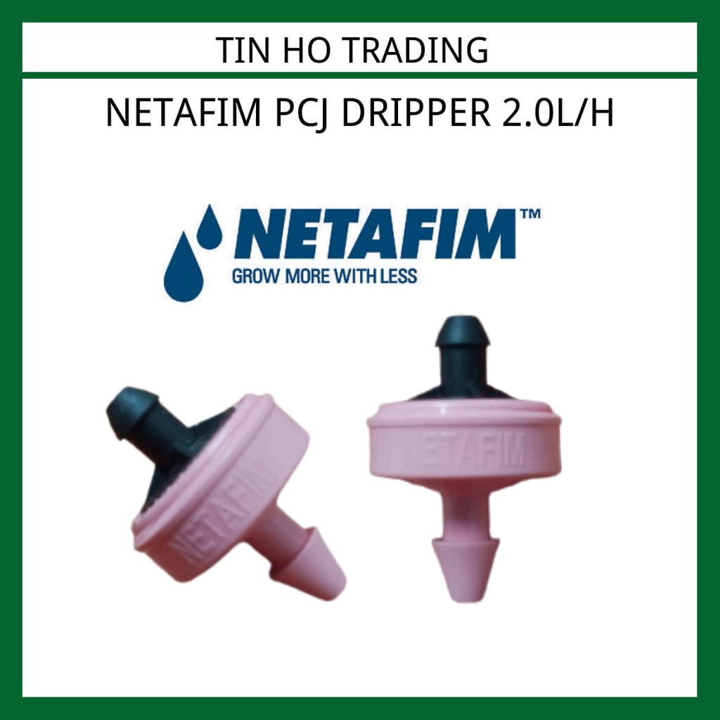 NETAFIM PCJ DRIPPER 2.0L/H (PINK) | Shopee Malaysia