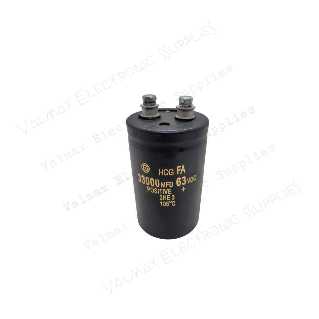 Electrolytic Capacitor Hitachi Ecap HCG 33000uF 63VDC 105°C 电解电容器 ...