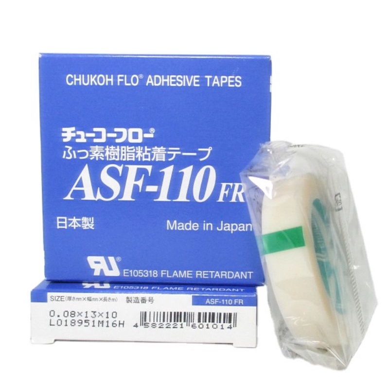 AGF 110FR CHUKOH TAPE Max 250'C 13mm/19mm/25mm/38mm/50mm | Shopee Malaysia