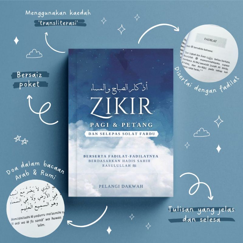 Buku Zikir Pagi Dan Petang Zikir Selepas Solat Berpandukan Hadis & Al ...