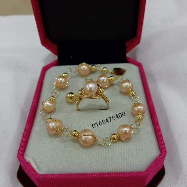 💖MUTIARA ASLI PEACH LILIT SUASA SET | Shopee Malaysia