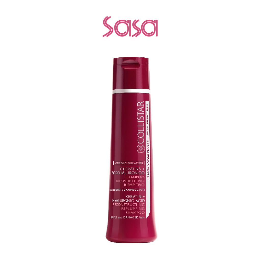 Collistar Keratin + Hyaluronic Acid Shampoo (250ml) | Shopee Malaysia
