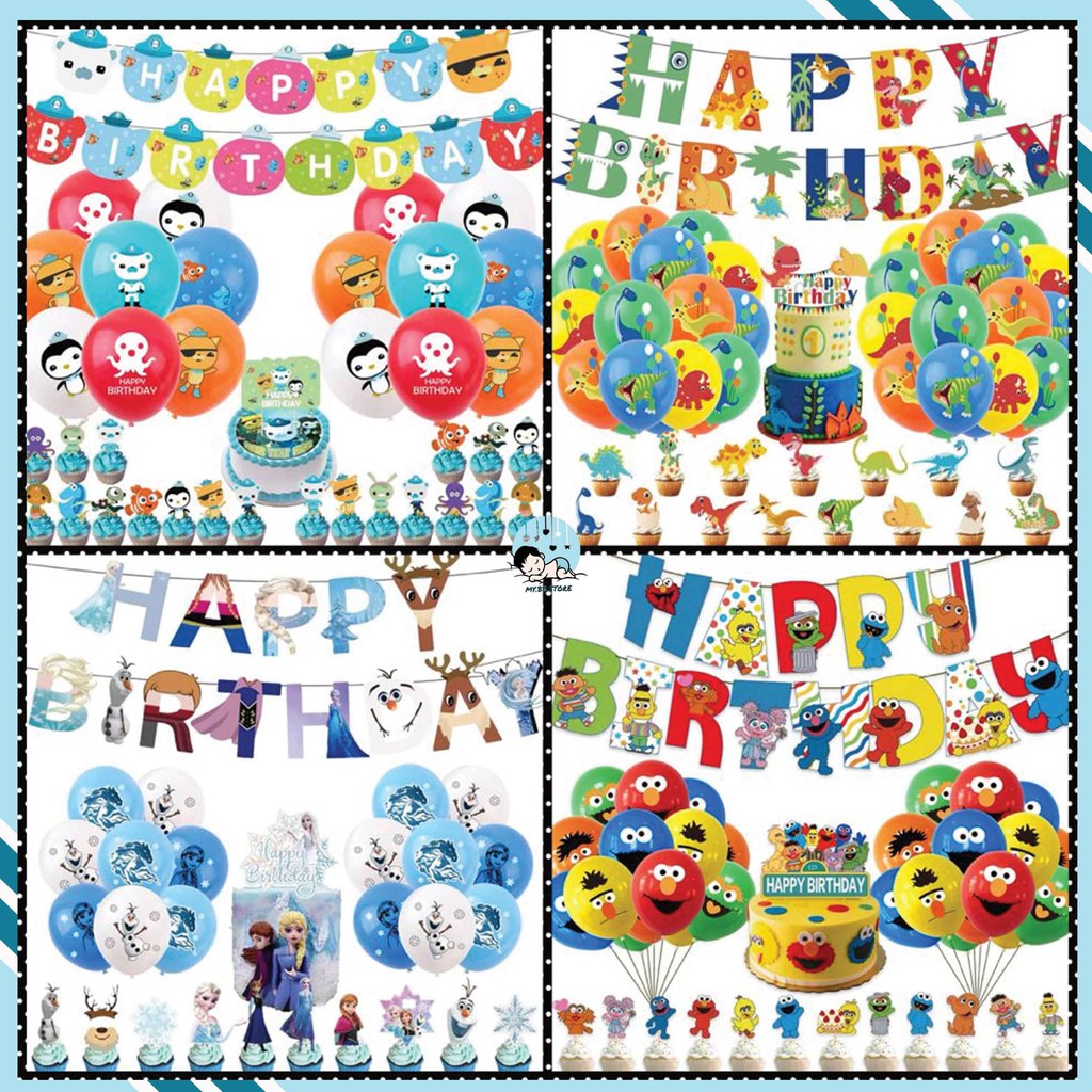 [ Ready Stock] New Arrival Elmo, Dino, Frozen, Octonaut, Superhero ...