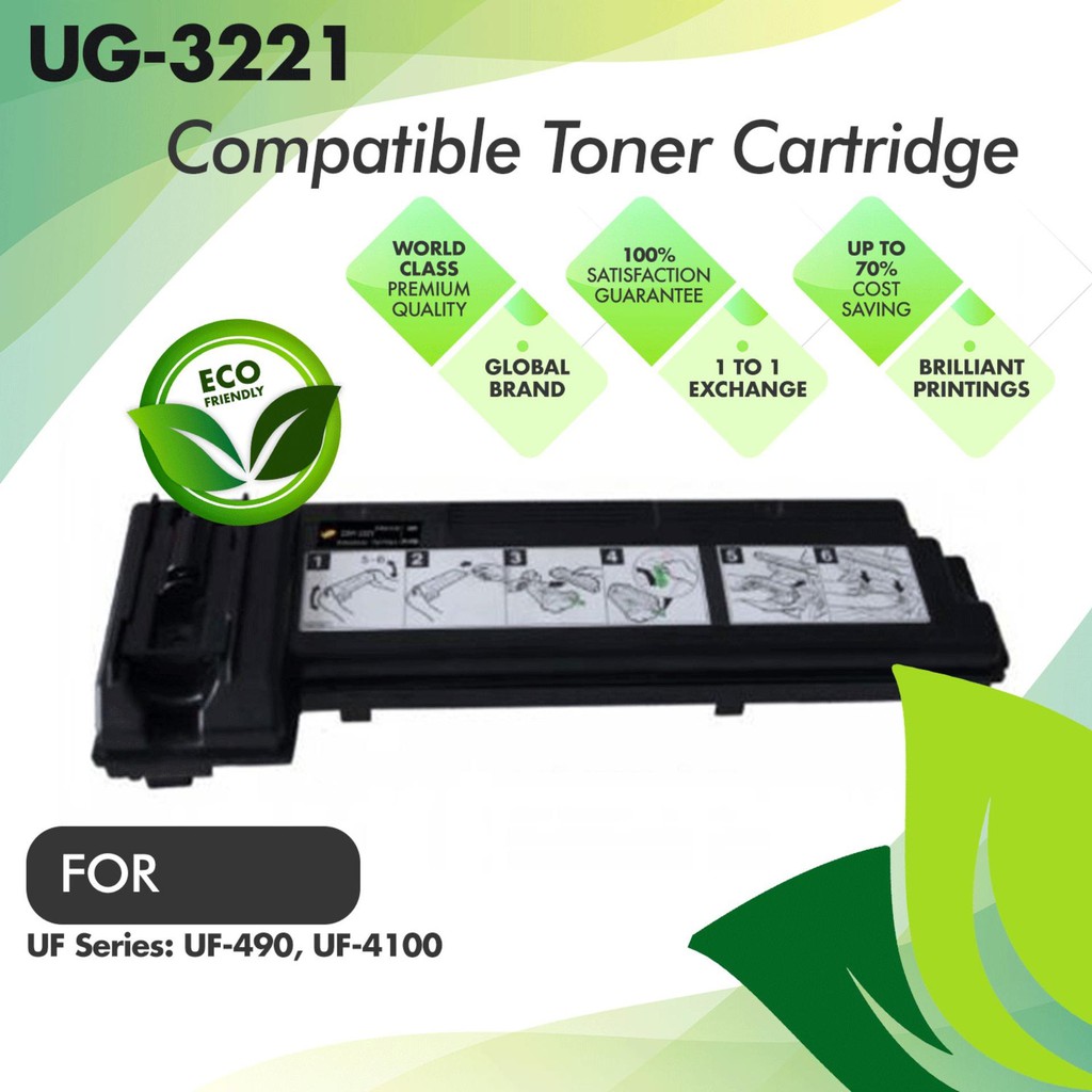 Panasonic UG-3221 Black Compatible Toner Cartridge | Shopee Malaysia