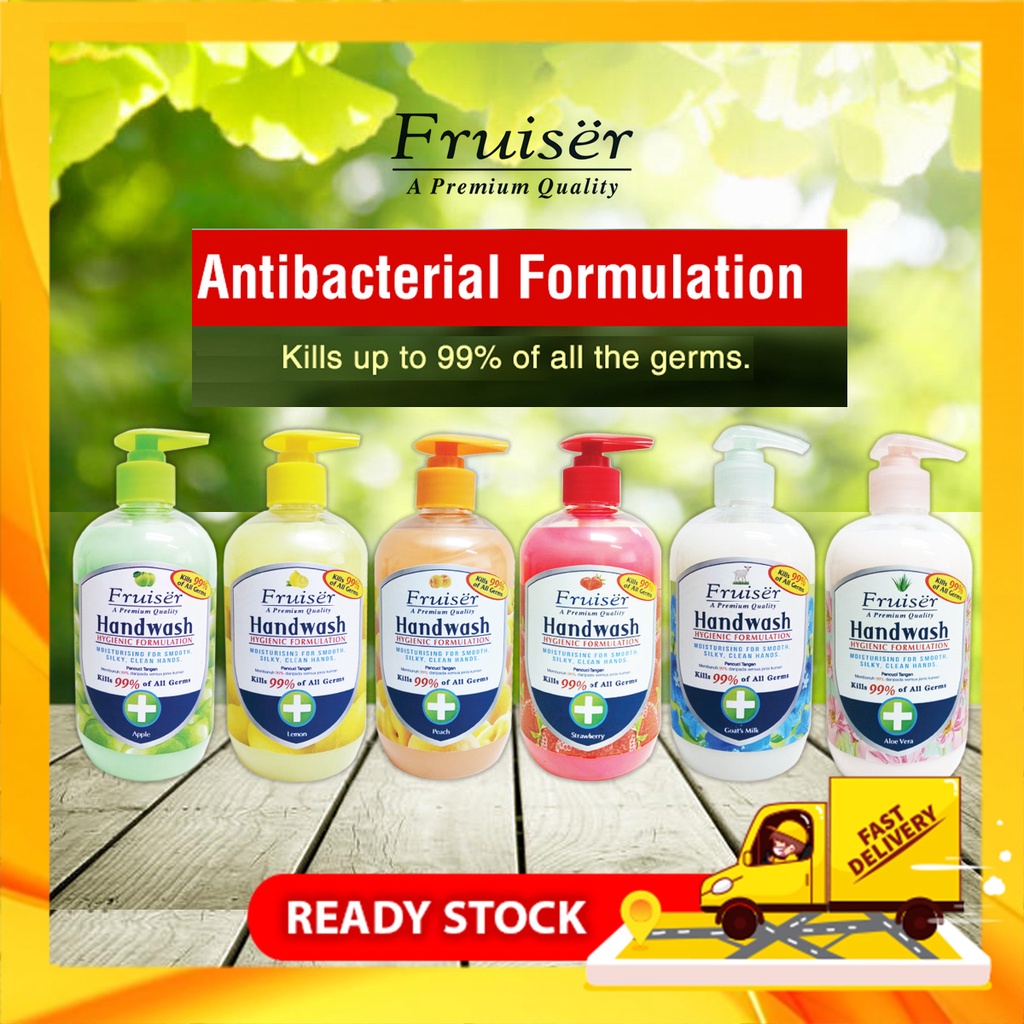 Fruiser - Moisturizing Hand Wash 500ml | Shopee Malaysia