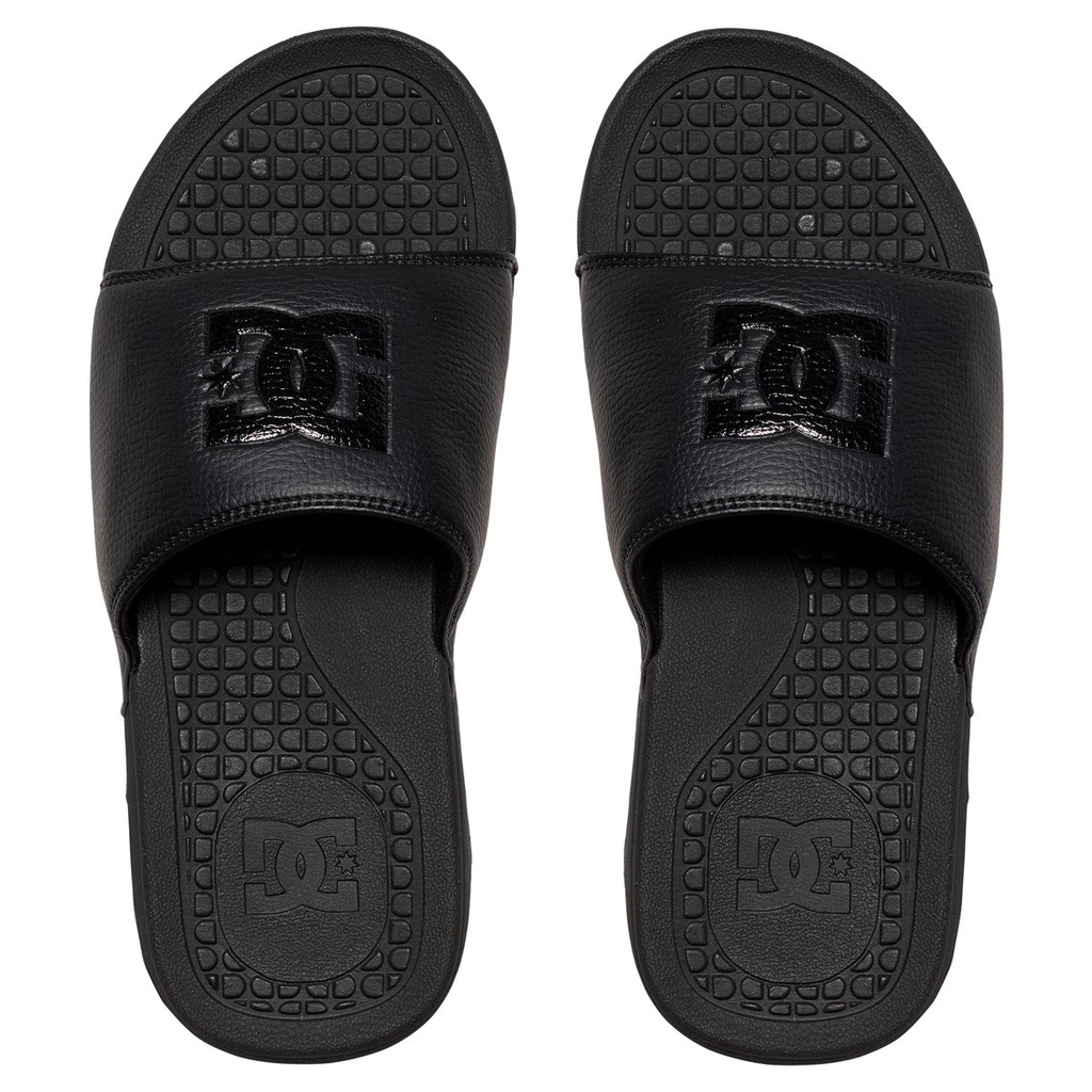 DC Bolsa Flip Flops ( Black/ Black ) | Shopee Malaysia
