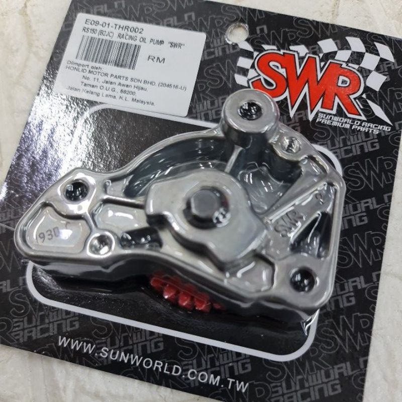 《100% ORI SWR》Racing Oil Pump Yamaha Y15 / NVX / Y15v2 / Rs150 RSX ...