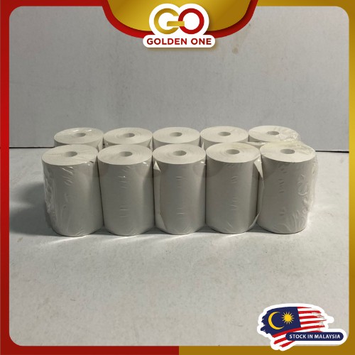 【1PACK=10ROLL ! ! !】Thermal Paper Roll 57mm X 40mm coreless/Topup / SRS ...