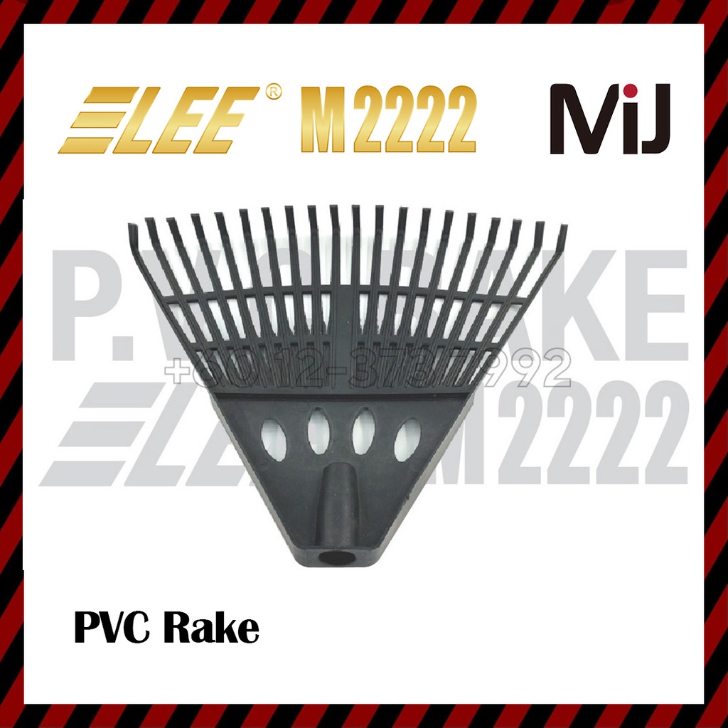PVC Rake [Penyakar Daun Leaf Sampah] | MJ STORES | Shopee Malaysia