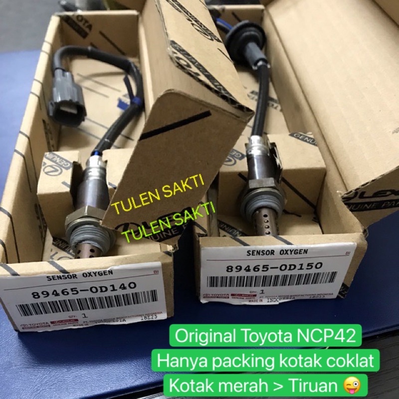 ORIGINAL TOYOTA VIOS NCP42 (2003-2007) OXYGEN SENSOR (PRICE FOR 1@pc ...