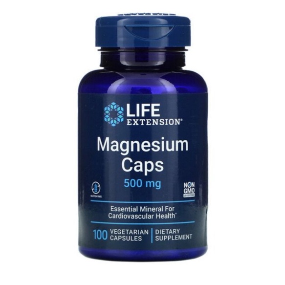 Magnesium Capsule 500mg. 100 vegetarian capsule. | Shopee Malaysia