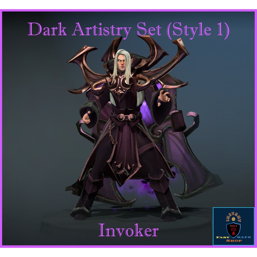 Dota 2 Invoker Dark Artistry Set | Shopee Malaysia