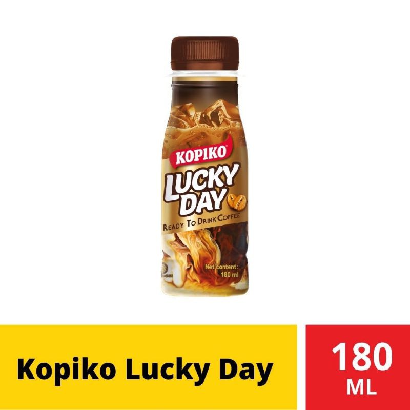 [TKM] Kopiko Lucky Day RTD Coffee 180ml | Shopee Malaysia