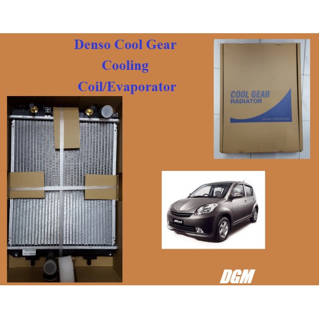 PERODUA MYVI 1.3 AUTO 2005-2010Y RADIATOR ASSY 26MM 2 LAYER (DENSO ...