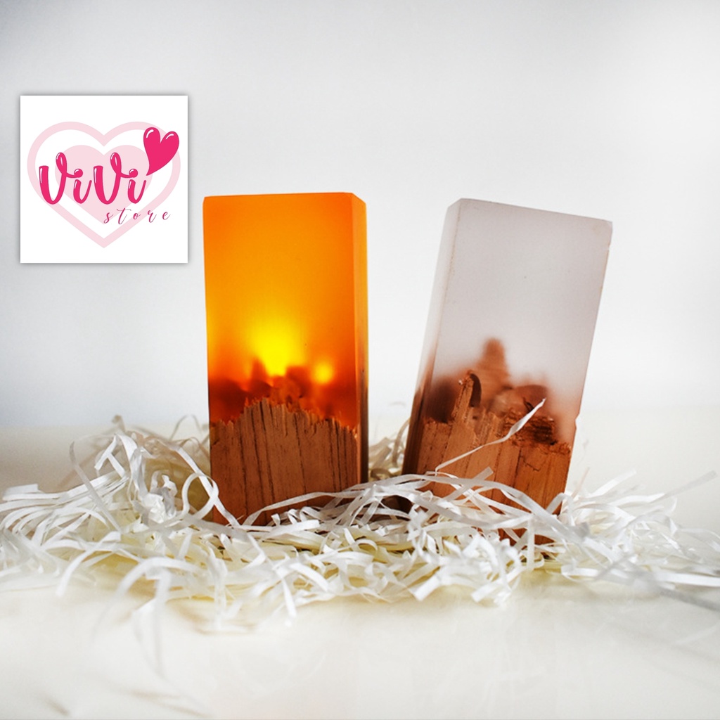Tree Resin Night Light Romantic Sleep Light Lampu Tidur Malam Bed Lamp ...