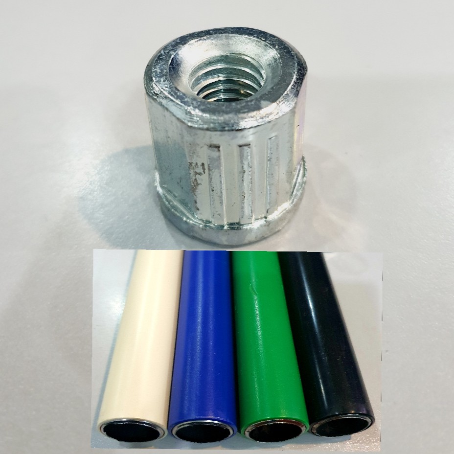 🔧PIPE & JOINT 🔩Bushing nut for stainless steel aluminum abs coated ...