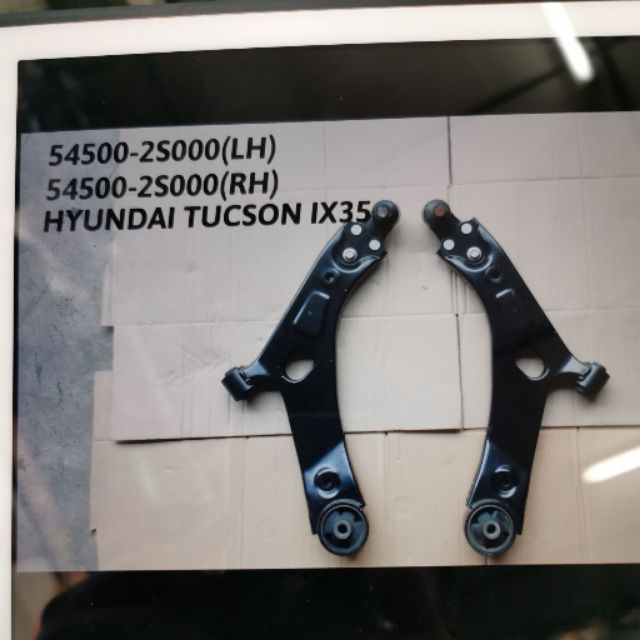 💯HYUNDAI TUCSON LM 10-14Y FRONT LOWER ARM (54500-2S000)(54501-2S000 ...