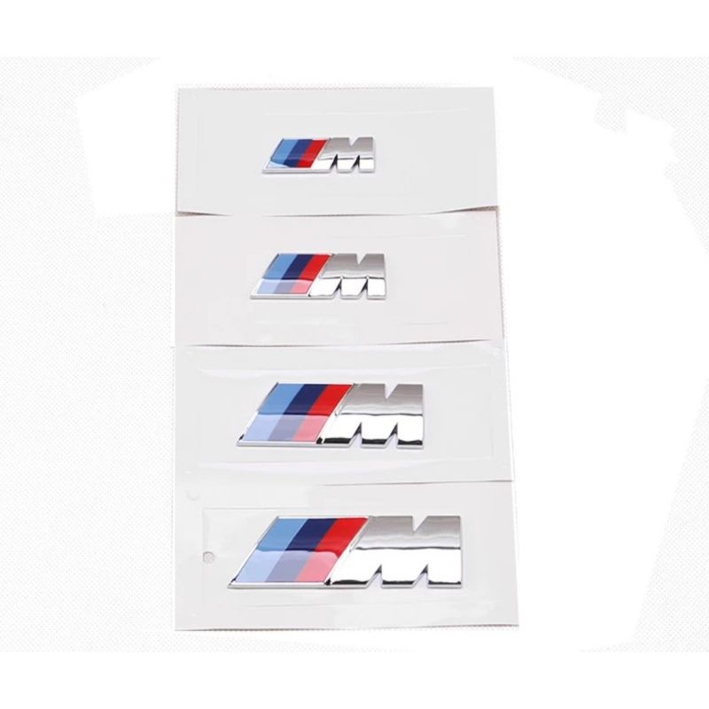 BMW M Sports Car Sticker 3D Logo Car Body side Sticker Rear Trunk Badge ...