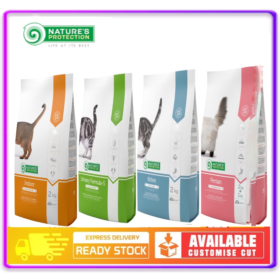*Ready Stock* Nature's Protection Cat Food 2kg / Cat Food / Makanan ...