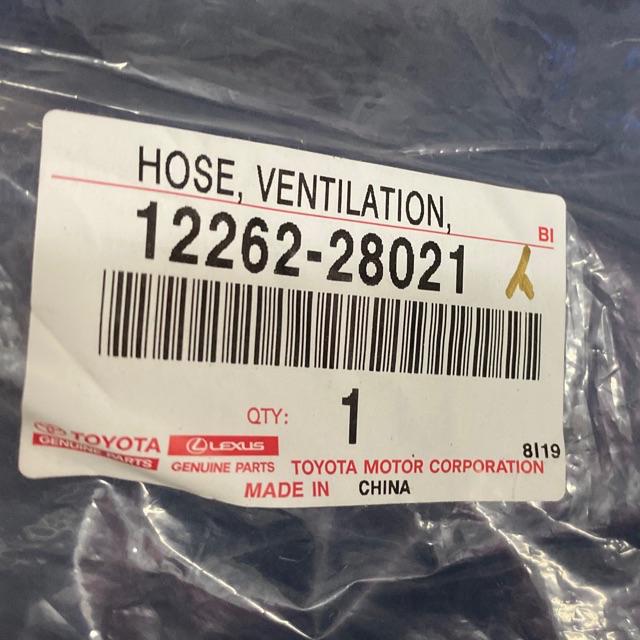 ORIGINAL TOYOTA ESTIMA 2.4 ACR30 / ALPHARD 2.4 ANH10 VENTILATION VALVE ...