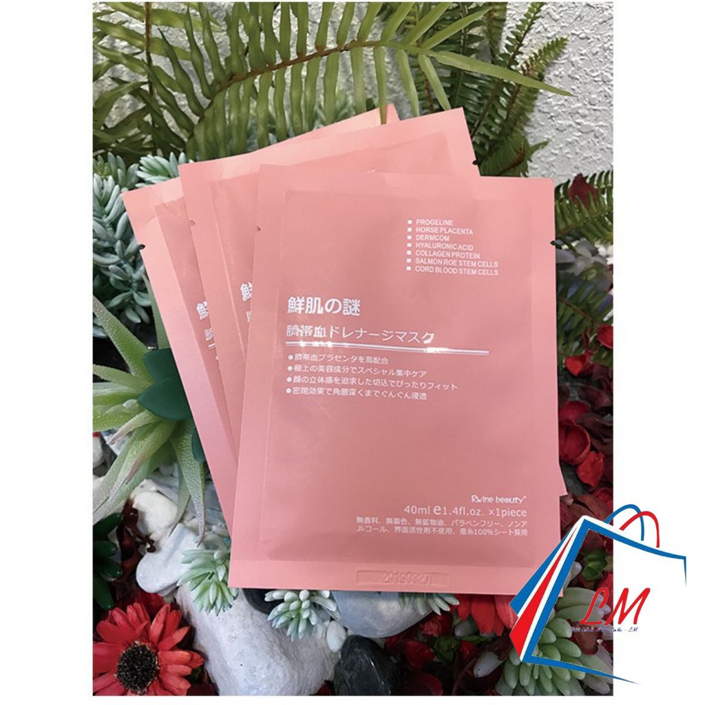 Sheep Placenta Mask - Rwine Beauty Stem Cell Placenta Mask Japan ...