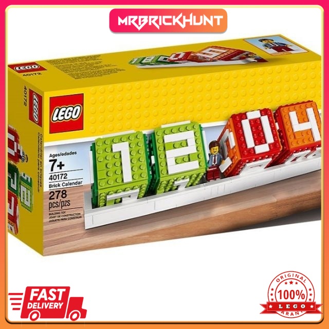 [MrBrickHunt] Lego 40172 Iconic Brick Calendar | Block Toys | | Shopee ...