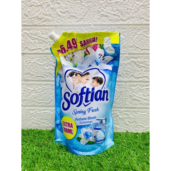 SOFTLAN ANTI WRINKLES FABRIC SOFTENER REFILL PACK 800ml/1.5L/1.6L ...