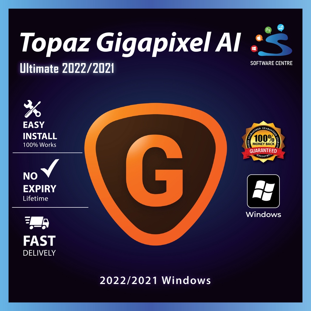 Topaz Gigapixel AI 5.7.3 [Updated Jan 2022] | Shopee Malaysia