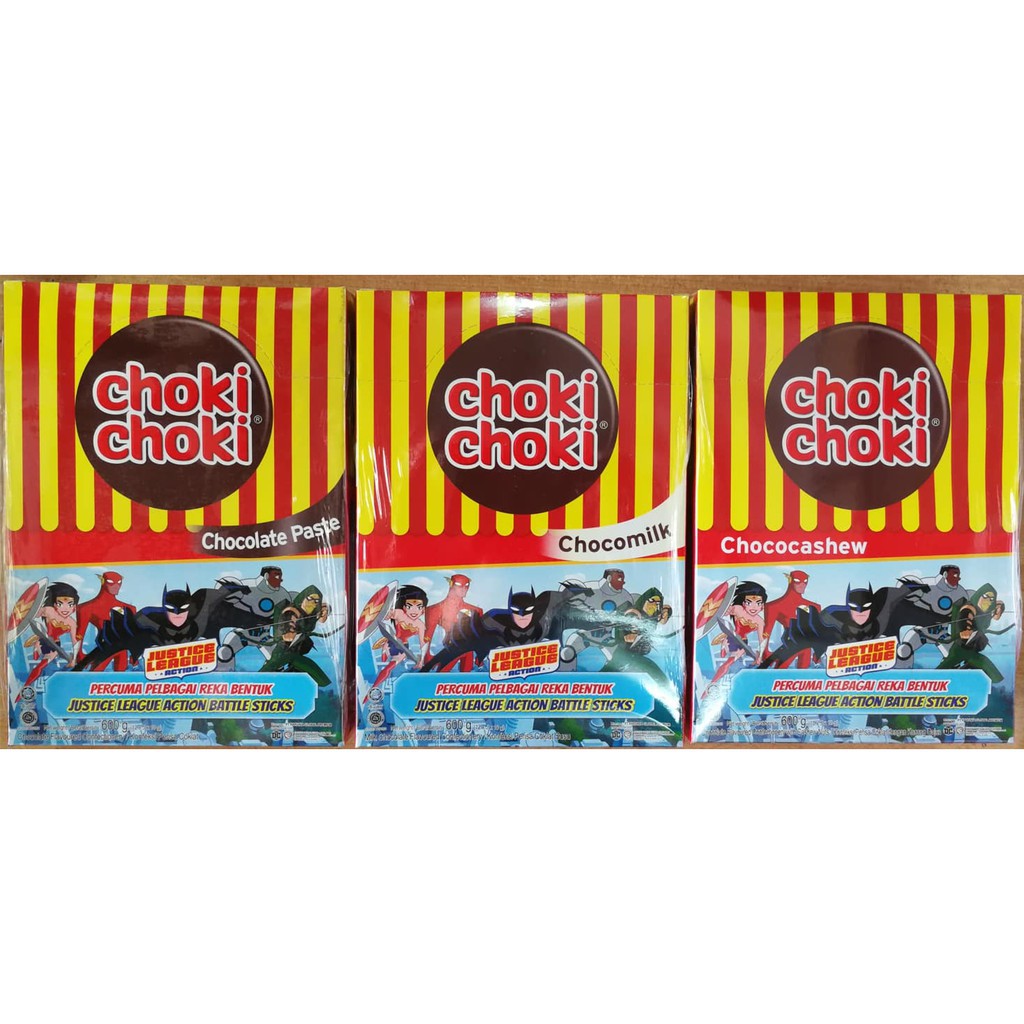 CHOKI CHOKI CHOCOLATE PASTE / CHOCOMILK / CHOCOCASHEW (12 X 5 X9G ...