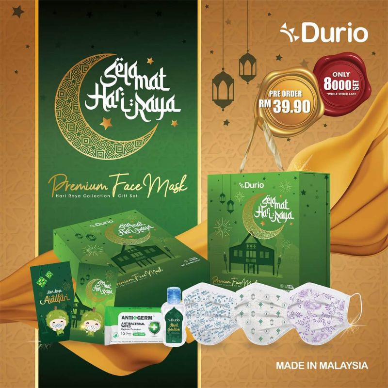 BUNDLE | Durio 534 Hari Raya Ramadan Collection Gift Set | READY STOCK ...