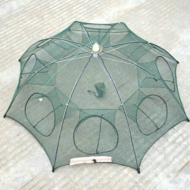 Hexagonal Fishing Net 8-Hole Fishing Net Trape Cage/Fish Trap | Shopee ...