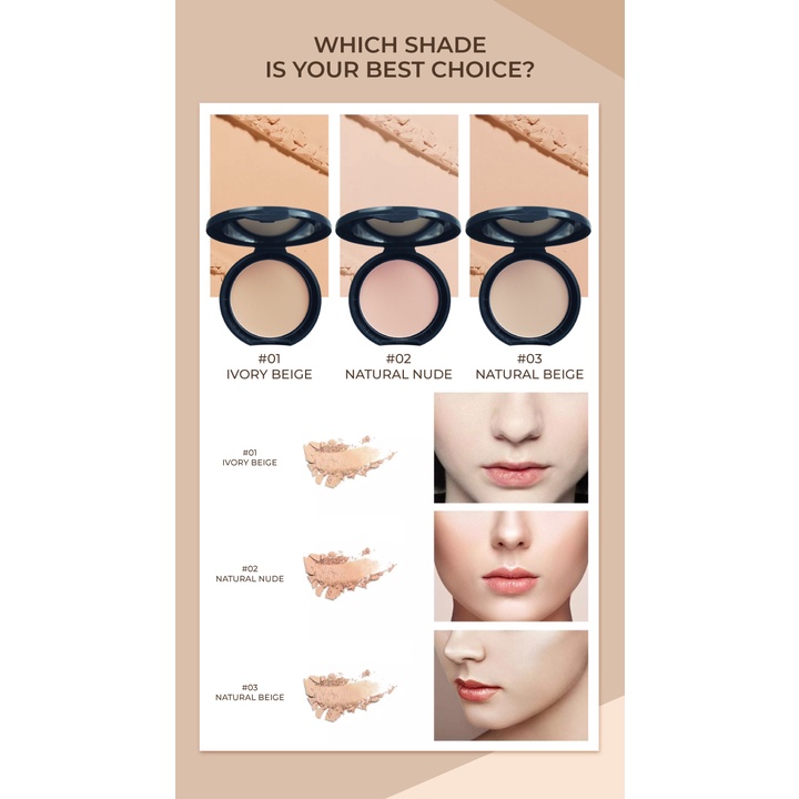 🌸 Produk Asli dari Elianto – SMOOTH N WEAR FACE POWDER 🌸 | Shopee Malaysia