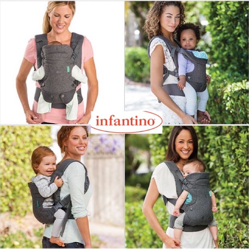 🚚 Free Shipping 💯Authentic Infantino Baby Carrier Flip 4-in-1 ...