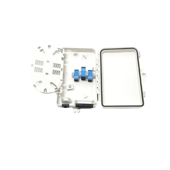 FIBER TERMINATION BOX FTB 6 PORT SC C/W SC ADAPTOR OFFER !!!! | Shopee ...