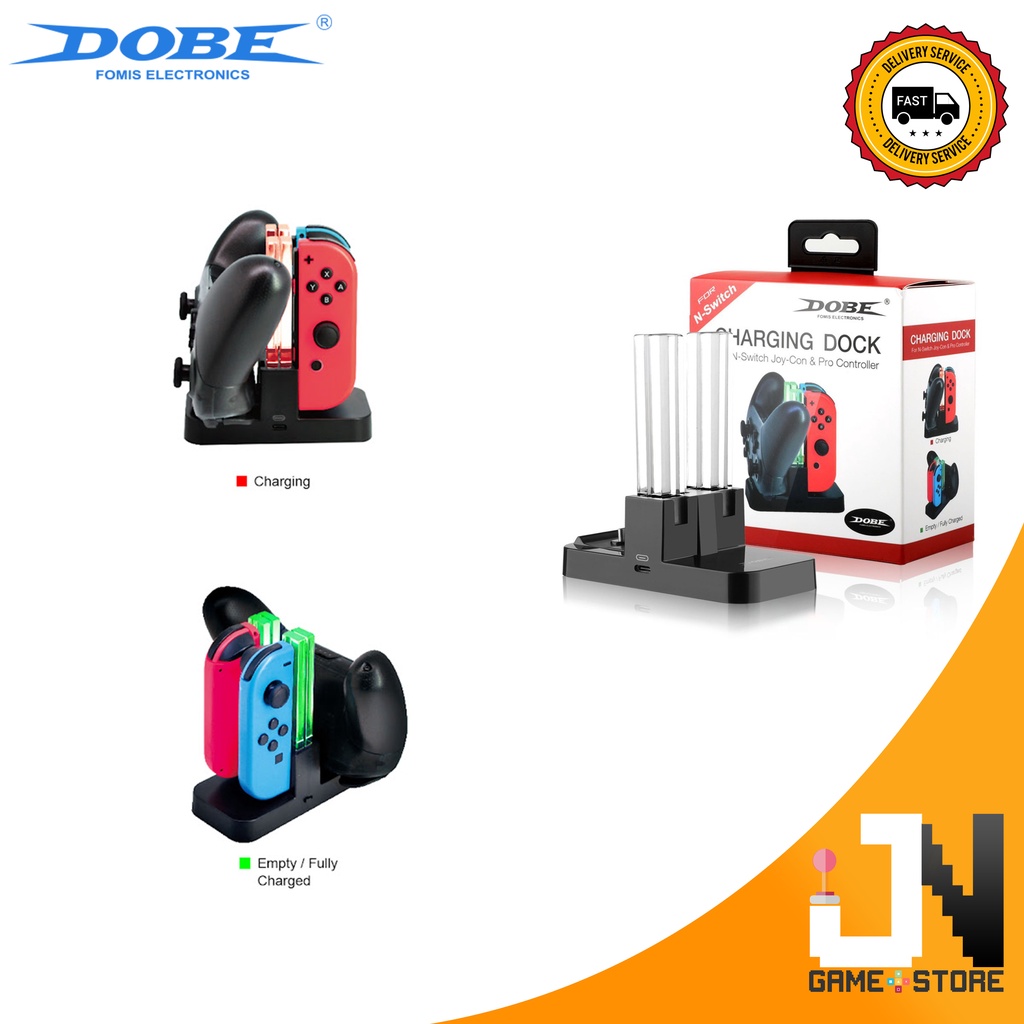 Nintendo Switch Dobe Charging Dock For Joy-Pad & Pro Controller (TNS ...