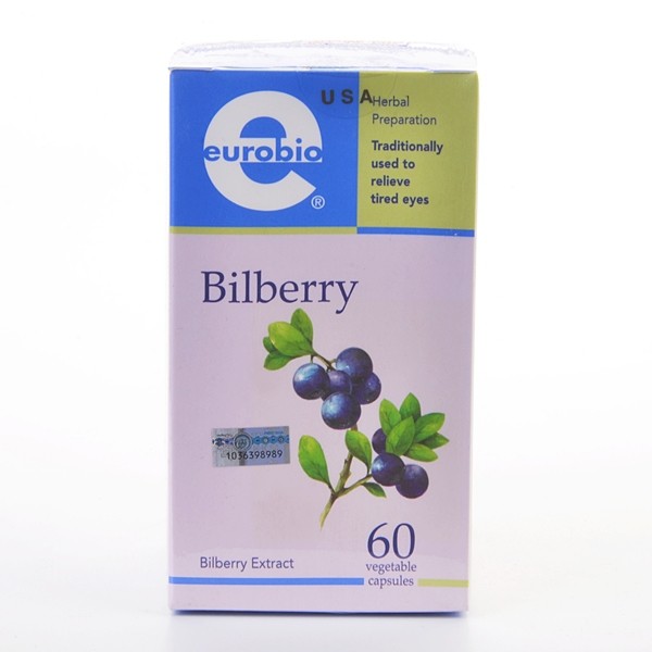 EUROBIO BILBERRY (60 vegetable capsules) | Shopee Malaysia