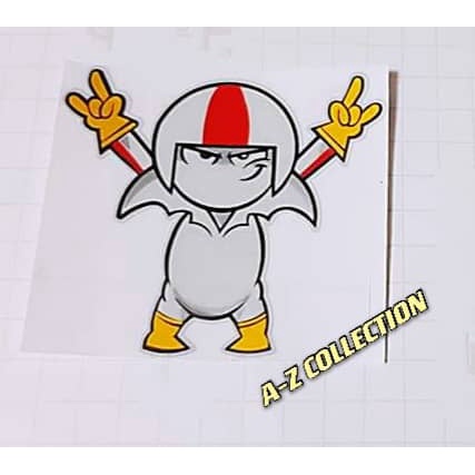 Sticker Cutting Kick Buttowski Designs Overlapping Reflective # ...