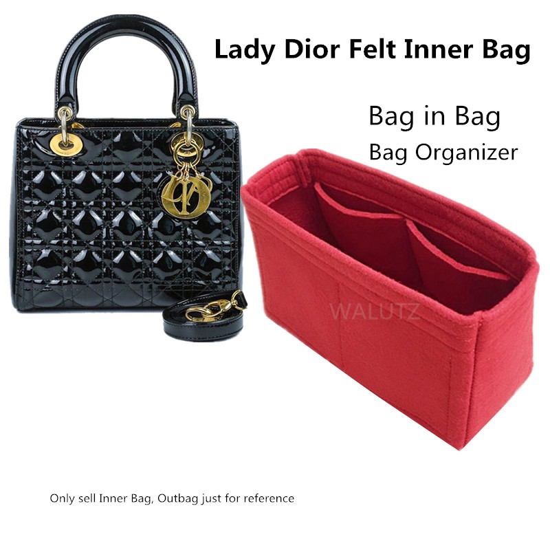 Bag organizer insert for Dior Lady in bag organiser compartment storage ...