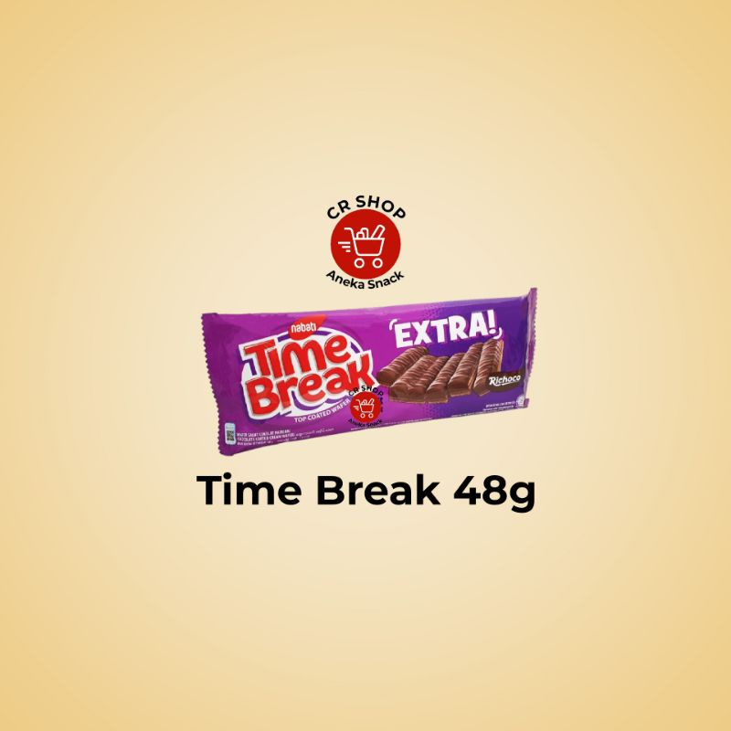 Nabati Time Break chocolate wafer @48g (1ball=10pcs) | Shopee Malaysia