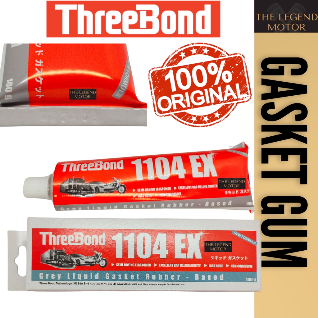 THREEBOND 1104 NEO PLUS Gum Gasket Gam Getah Gasket Engine Liquid ...