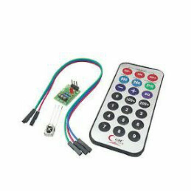 Arduino Infrared Remote Control (With Batteries) + Receiver HX1838 and ...