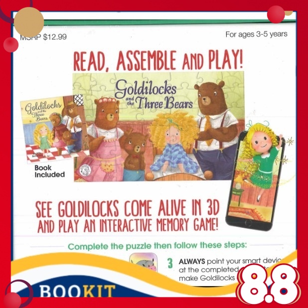 HOT SELLING BBW CHILDREN AUGMENTED REALITY 4D MAGIC LITTLE HIPPO | A COME TO LIFE BOOK WITH FREE ...