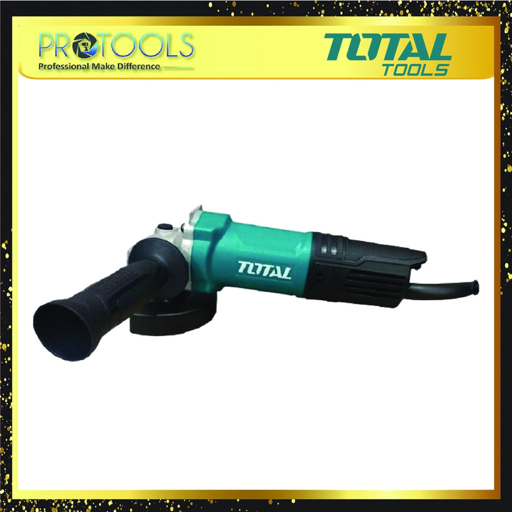 TOTAL Angle Grinder (750W, 4") - TG10710056 5PCS MITZUNO METAL CUTTING DISC & 1PCS DIAMOND DISC ...