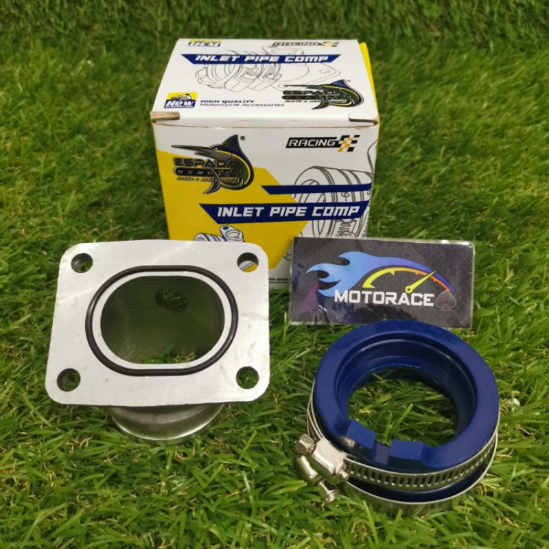 ESPADA RACING INTAKE PIPE 38MM CNC PORTING LC135 / Y15ZR YAMAHA ...