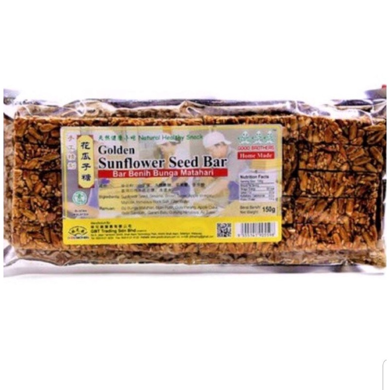 GREEN BIO TECH GOLDEN SUNFLOWER SEED BAR 150G | Shopee Malaysia