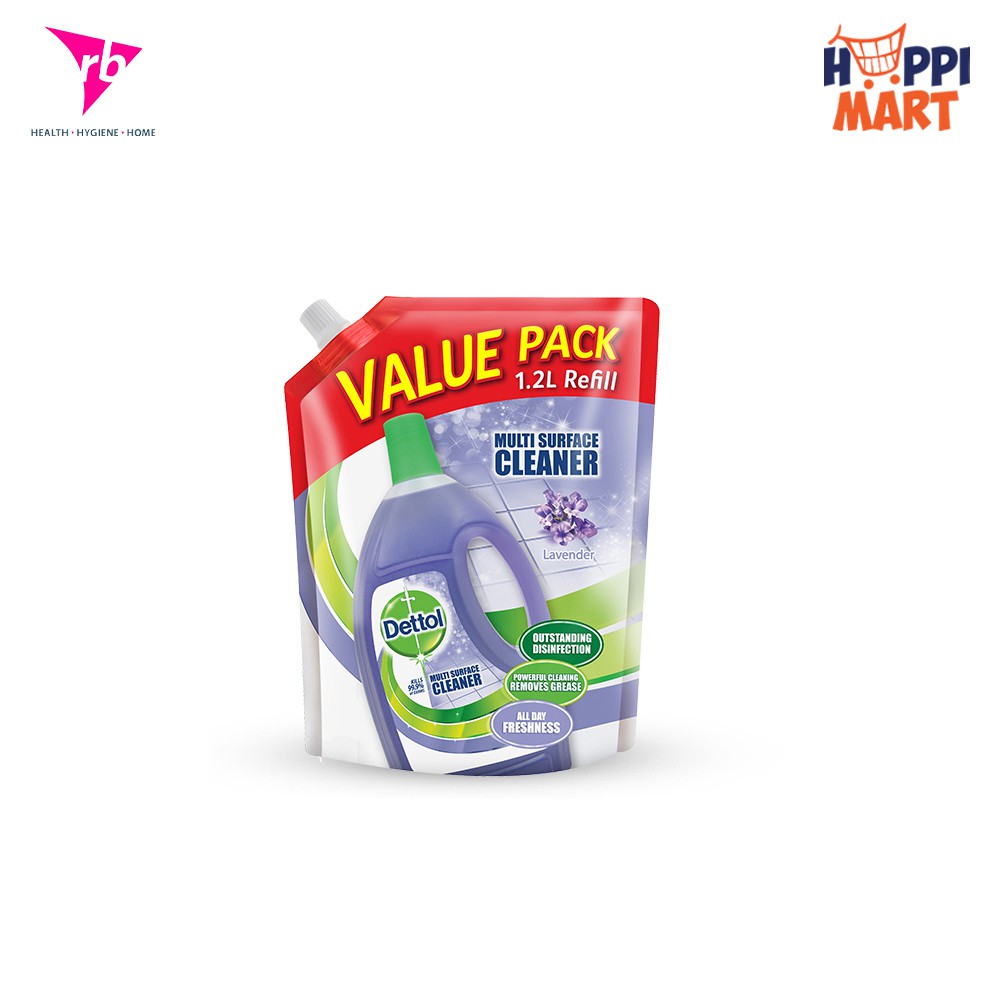 Dettol Multi Action Cleaner Refill Pouch 1.2L - Lavender / Citrus ...